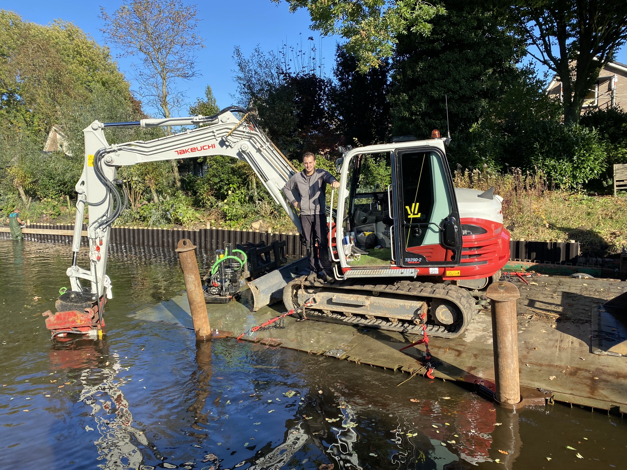 Patrick en zijn machine - Van Lenthe Dalfsen